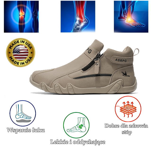 🔥 Ręcznie szyte, oryginalne, australijskie skórzane buty 👞 Łatwe zakła ...